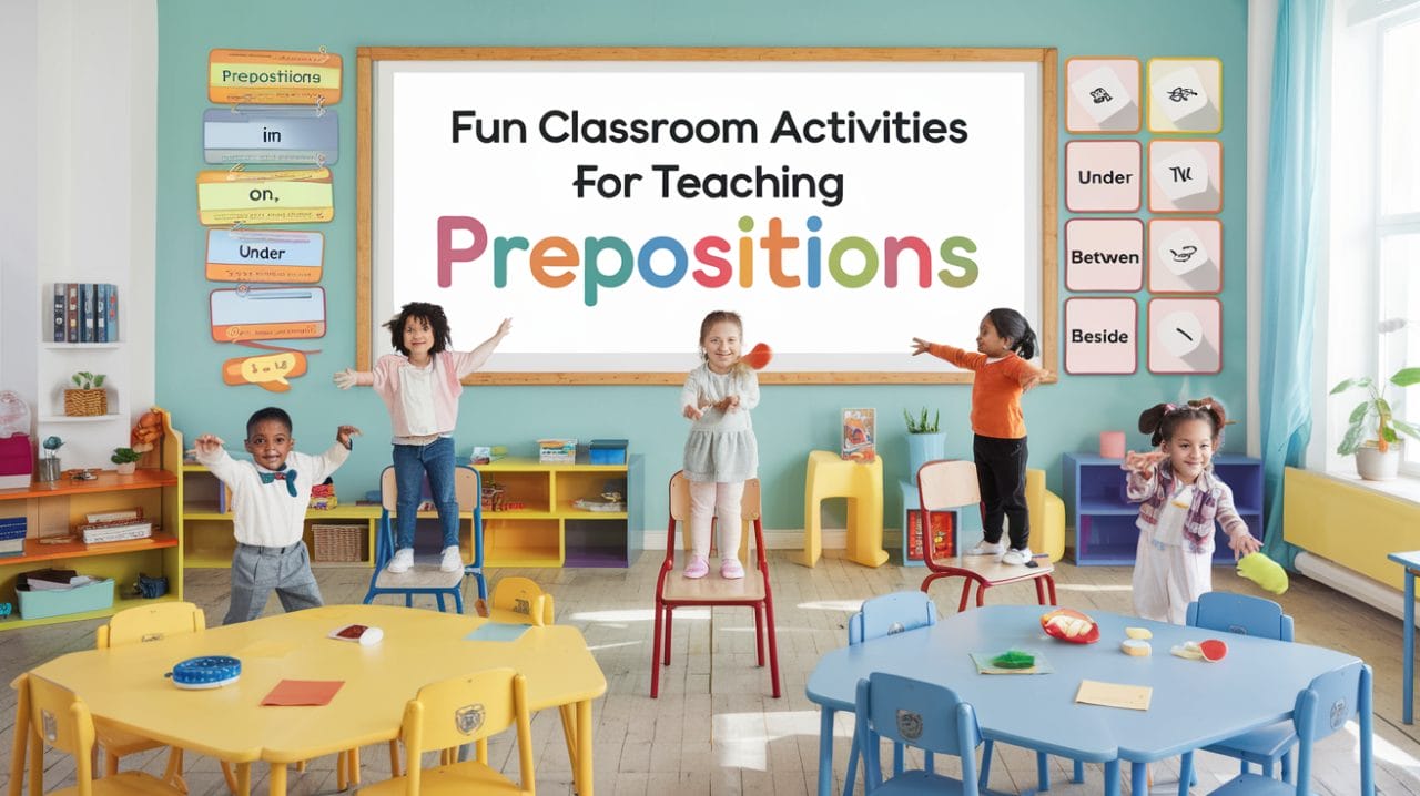 Fun Classroom Activities for Teaching Prepositions - Zahid Muzaffar Khan