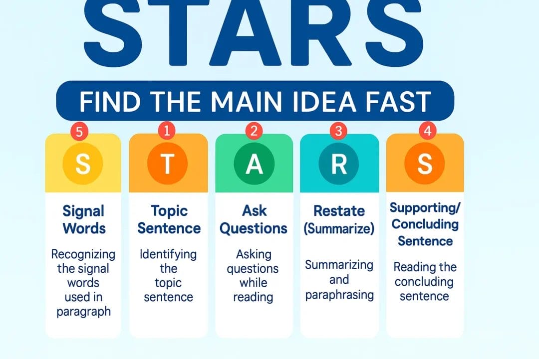 How to Find the Main Idea of a Reading Passage?