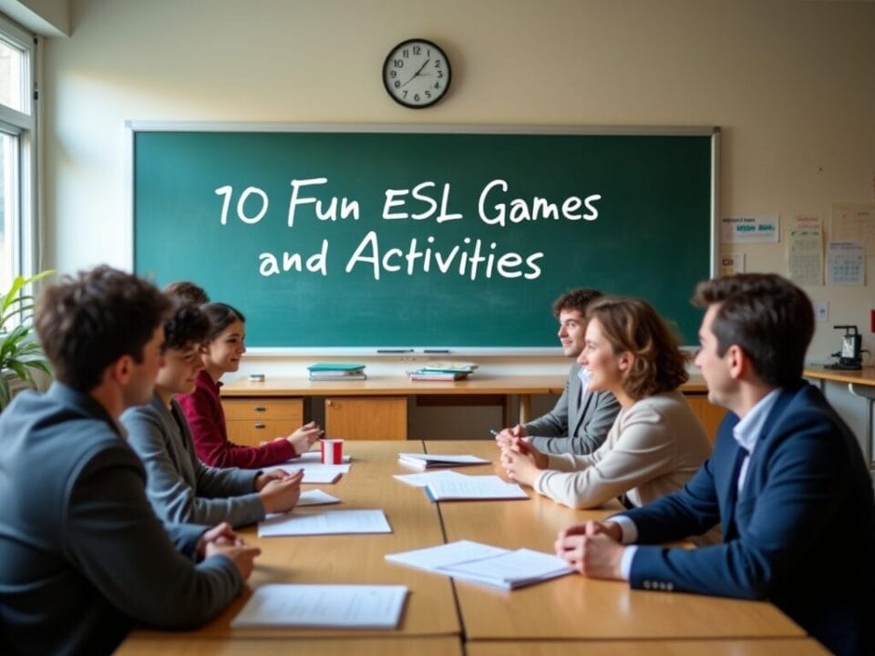 10 Fun ESL Games and Activities to Engage Your Students - Zahid ...